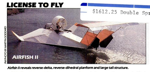 Lippisch's reverse delta / Airfish - Nest of Dragons